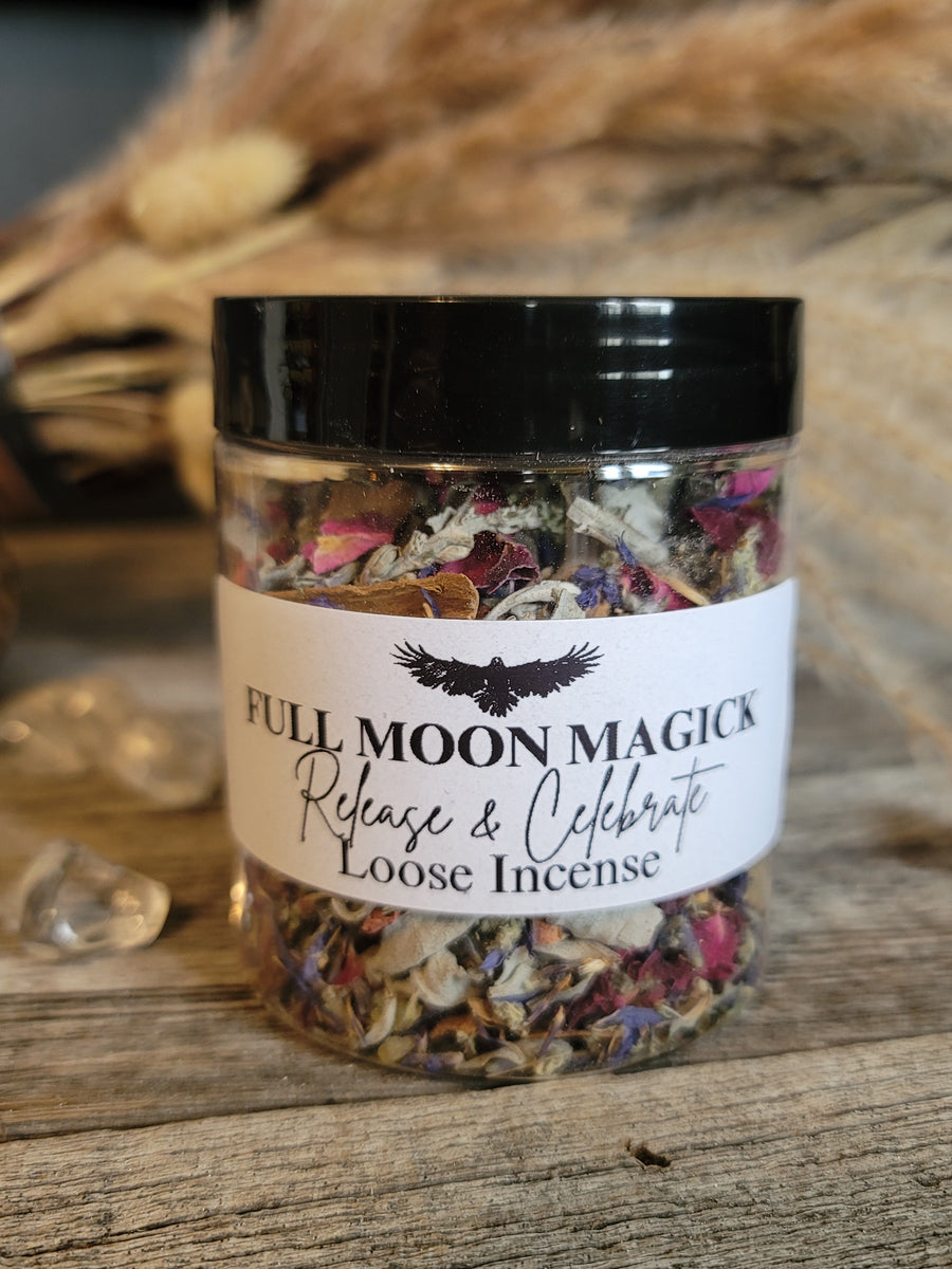 Full Moon Magic Loose Incense – Wild Raven