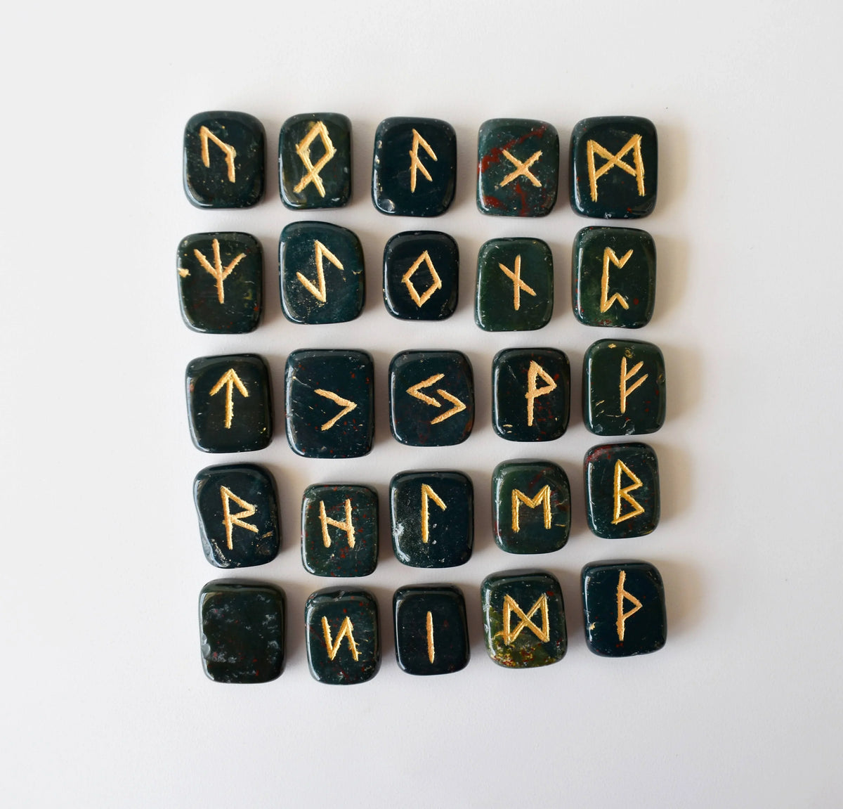 Rune Set - Bloodstone – Wild Raven