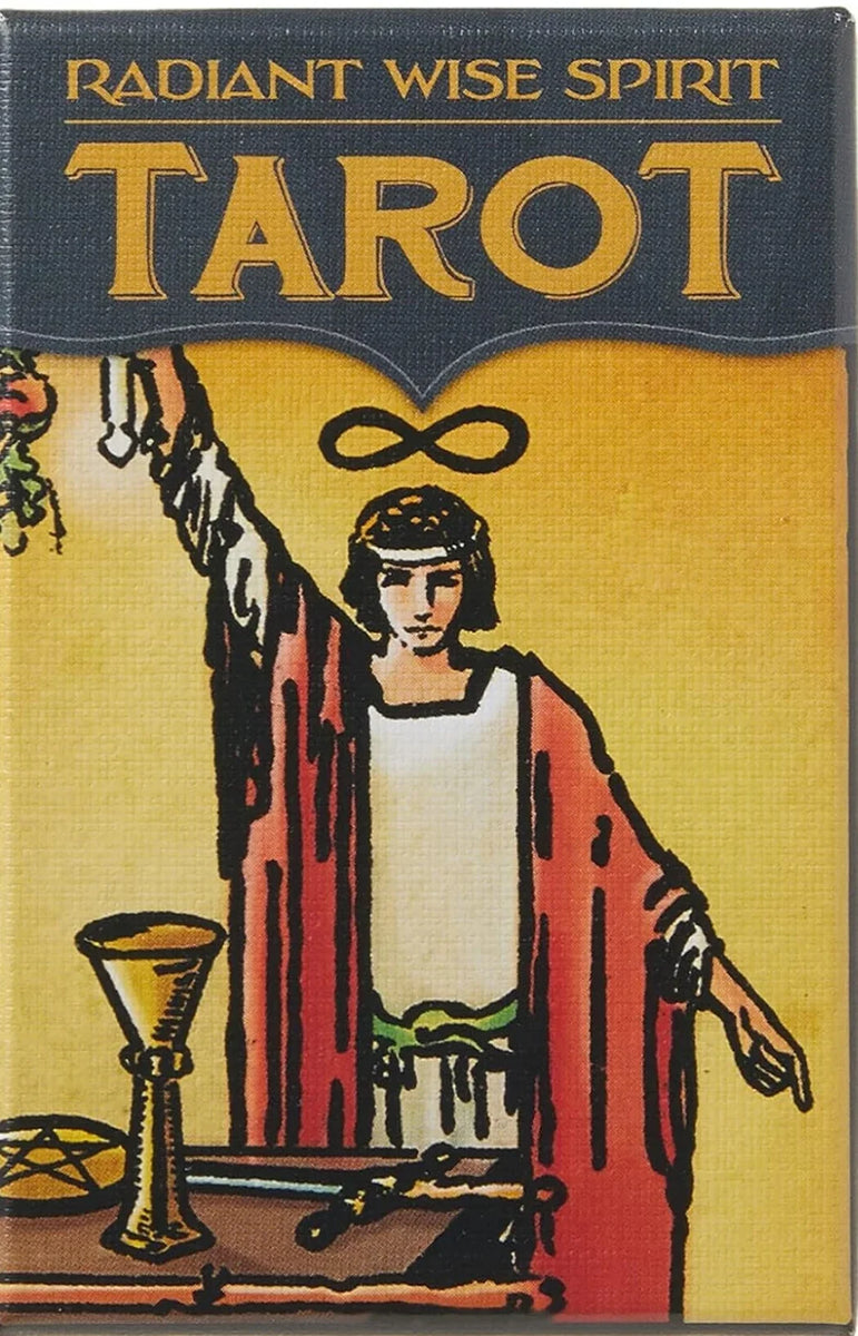 Radiant Wise Tarot Mini | Pocket-Sized Classic Deck – Wild Raven's Nest